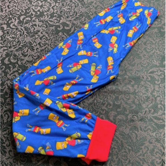 Disney | Pajamas | Nwt 6 7 4 5 8 Boys Girls Bart Simpsons Pajamas ...